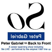 Peter Gabriel - Back to Front | OVO Arena Wembley